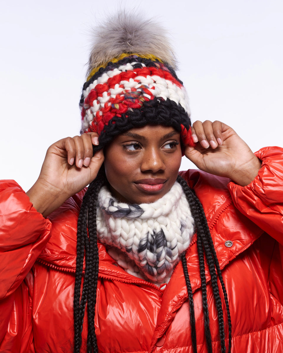 light floral small snood – Mischa Lampert